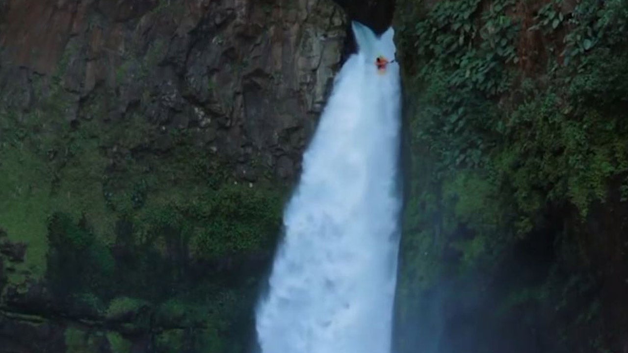 Extreme Kayaker Drops 128-Feet Off Waterfall to Break Record | Inside ...