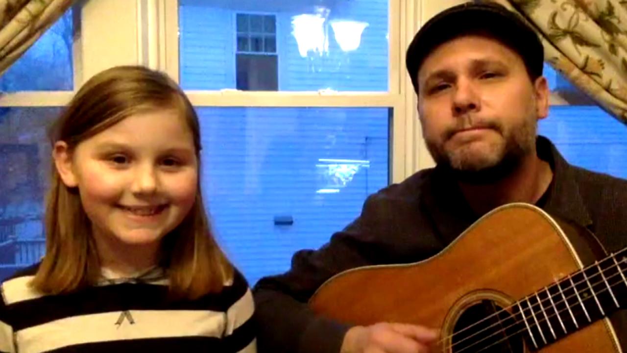 Father and Daughter Sing Moving Version of 'Lean on Me' to Fight ...