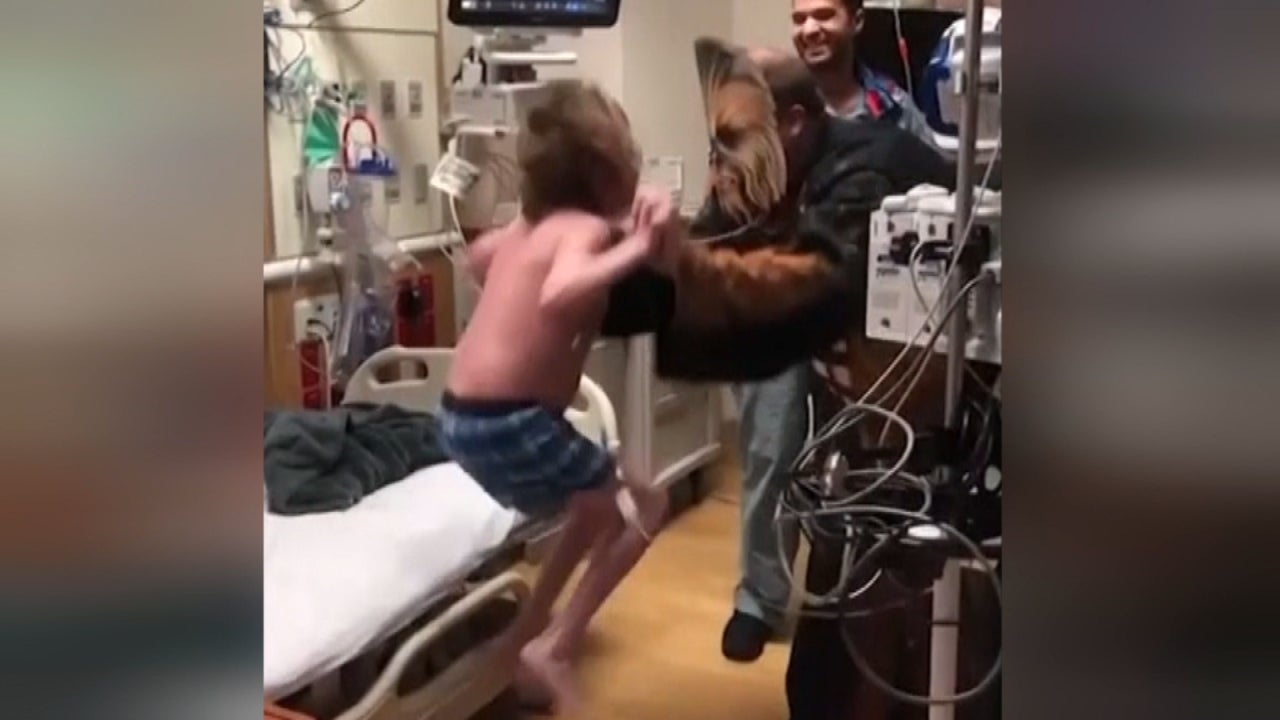 Doctor Dressed as Chewbacca Delivers Good News to Teen With Heart ...