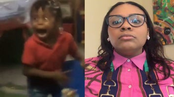 easter bunny children crying