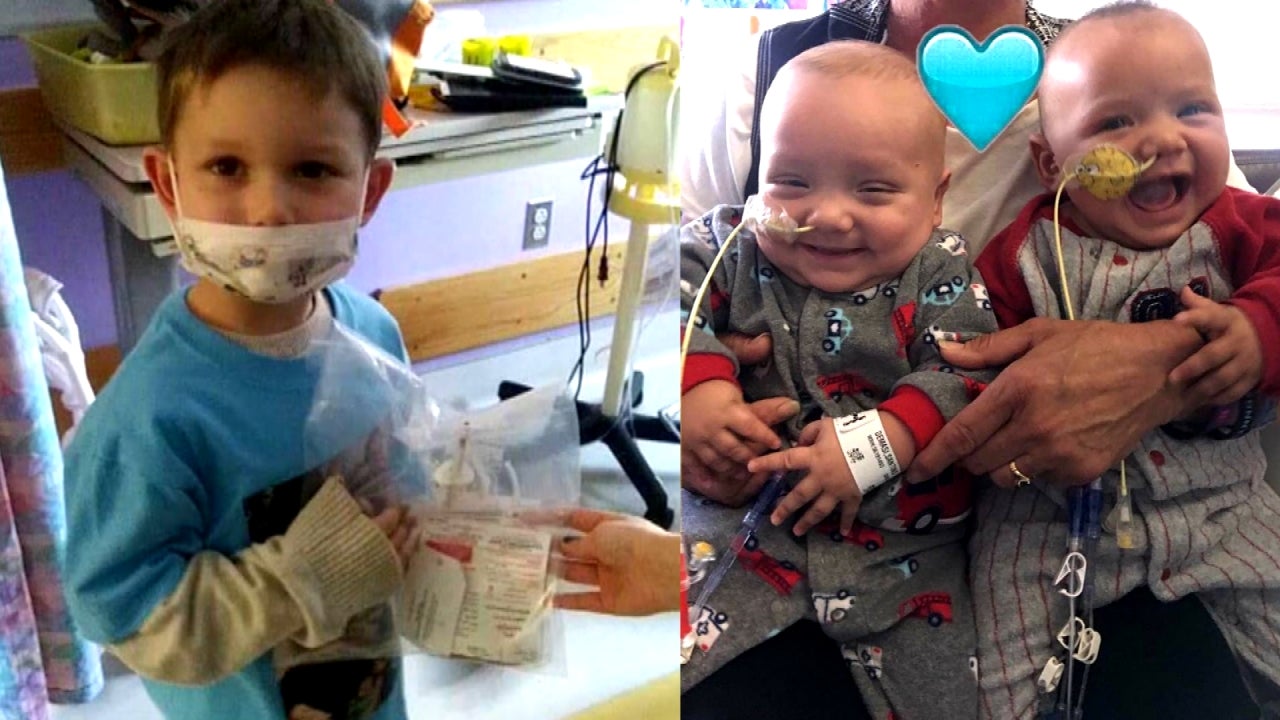 4-Year-Old 'Superhero' Donates Bone Marrow to Save Brothers | Inside ...