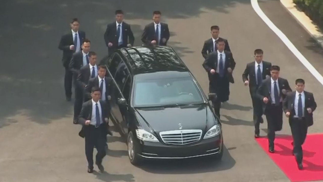 Kim Jong Un’s Elite North Korean Bodyguard Squad Turns Heads at Summit ...