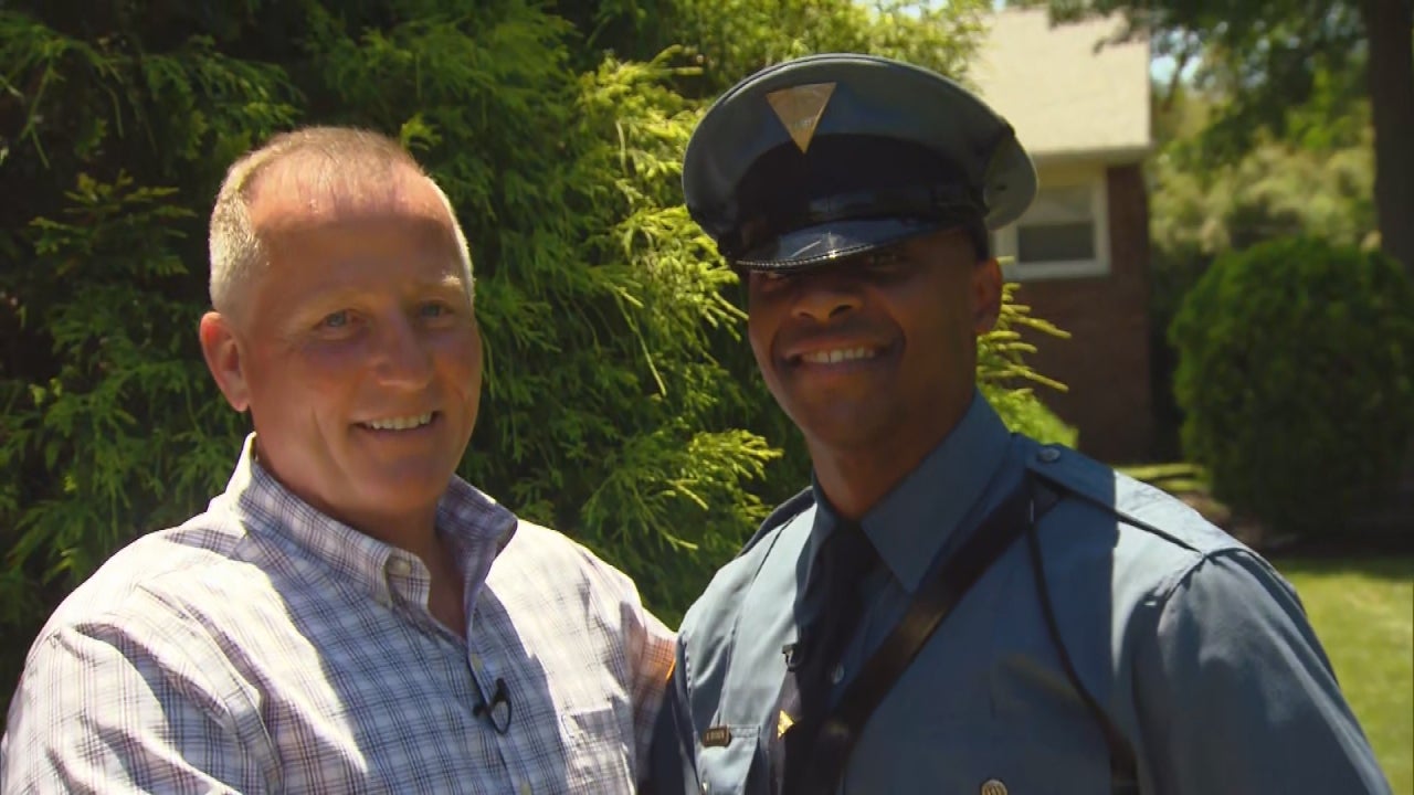 Retired Cop Reunites With Family of State Trooper He Delivered 27 Years ...