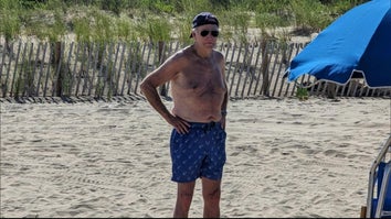 President Biden Goes Shirtless While Relaxing on Beach | Inside Edition
