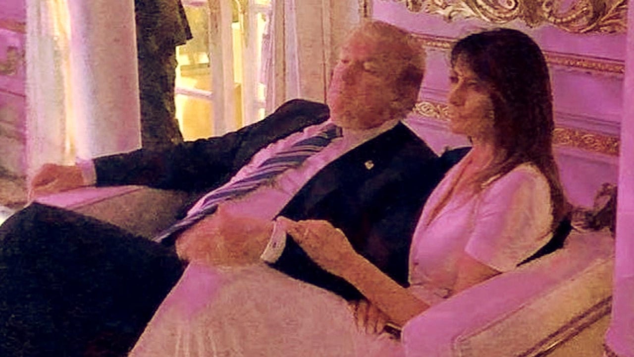 Photo Captures Rare Moment of Affection Between President and First ...