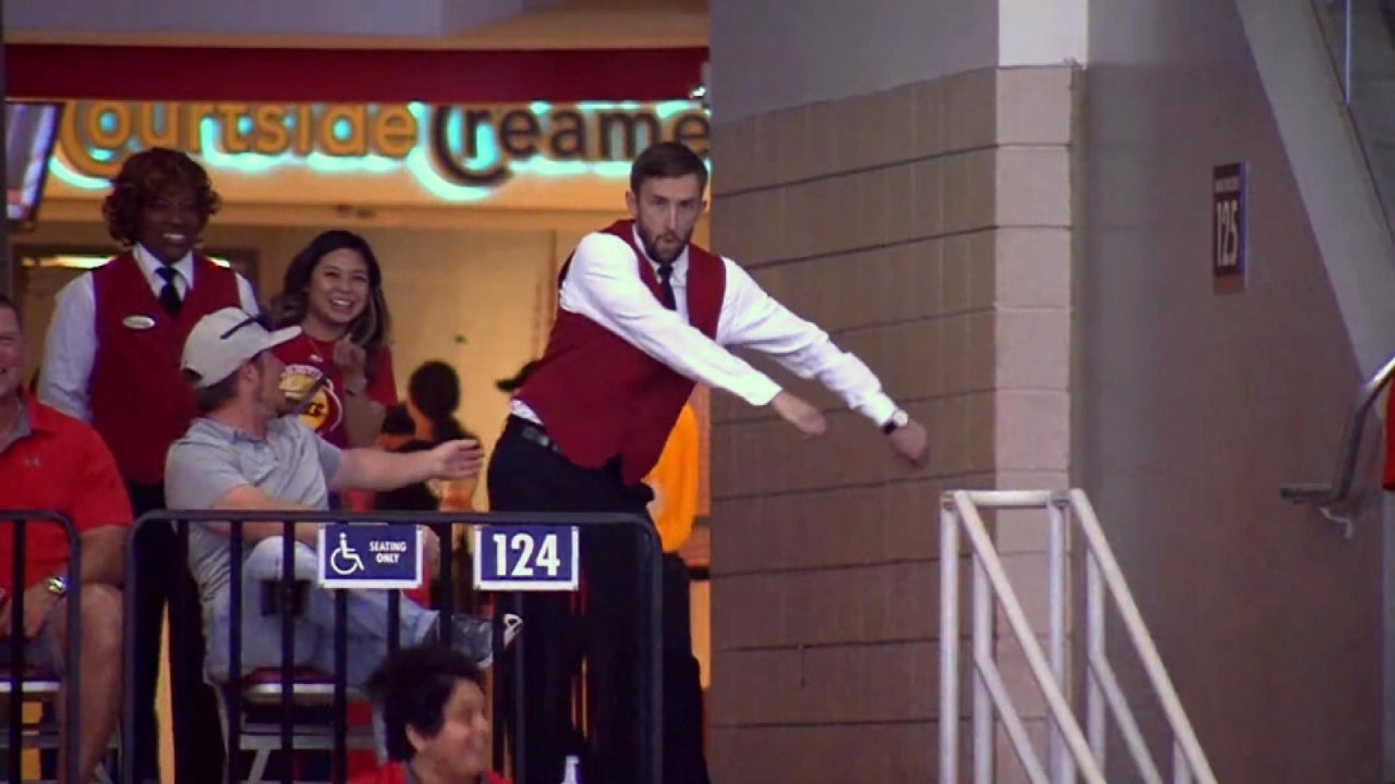 Watch NBA Usher Break It Down in Stands During Houston Rockets Game ...