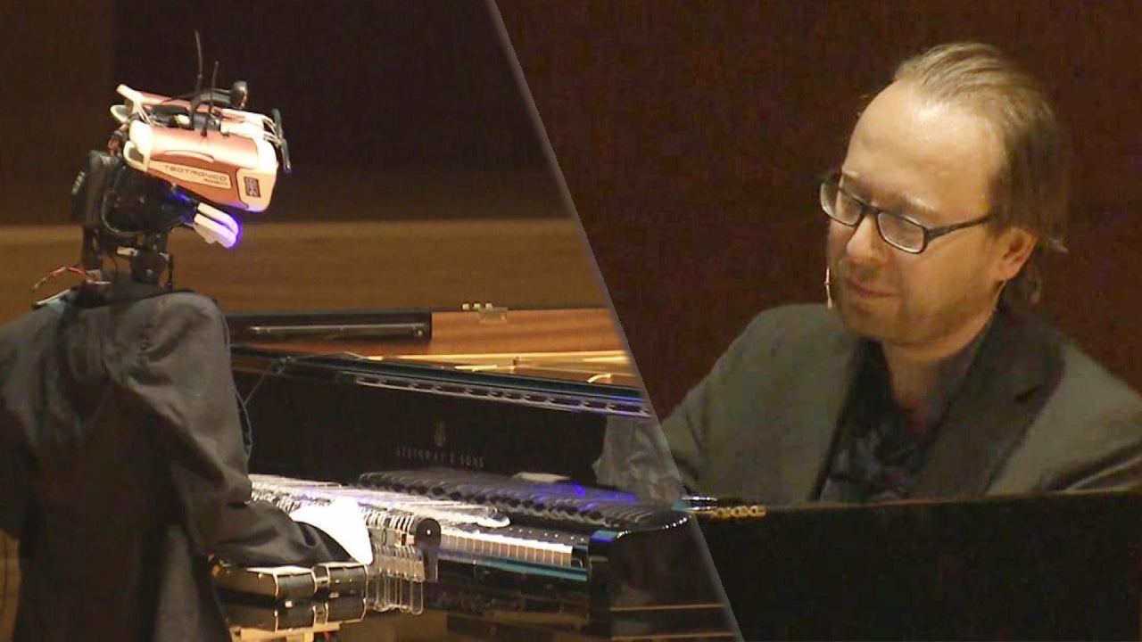 Robot and Human Pianists Face Off in Musical Duel | Inside Edition