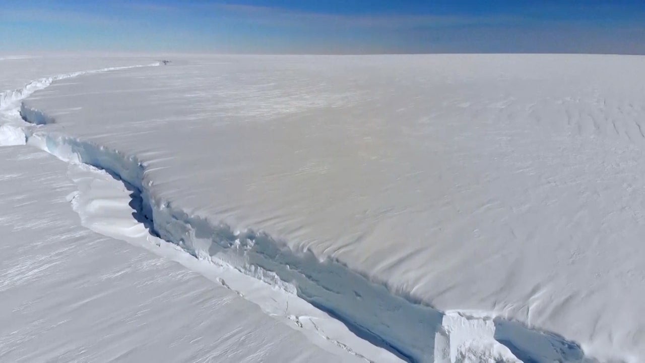 Iceberg as Big as London Breaks Away From Ice Shelf in Antarctica ...