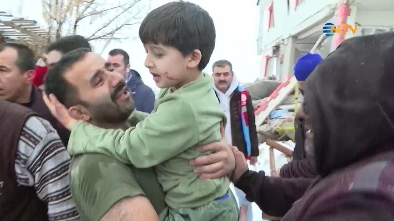2 Children Rescued from Earthquake Collapsed Building in Turkey ...