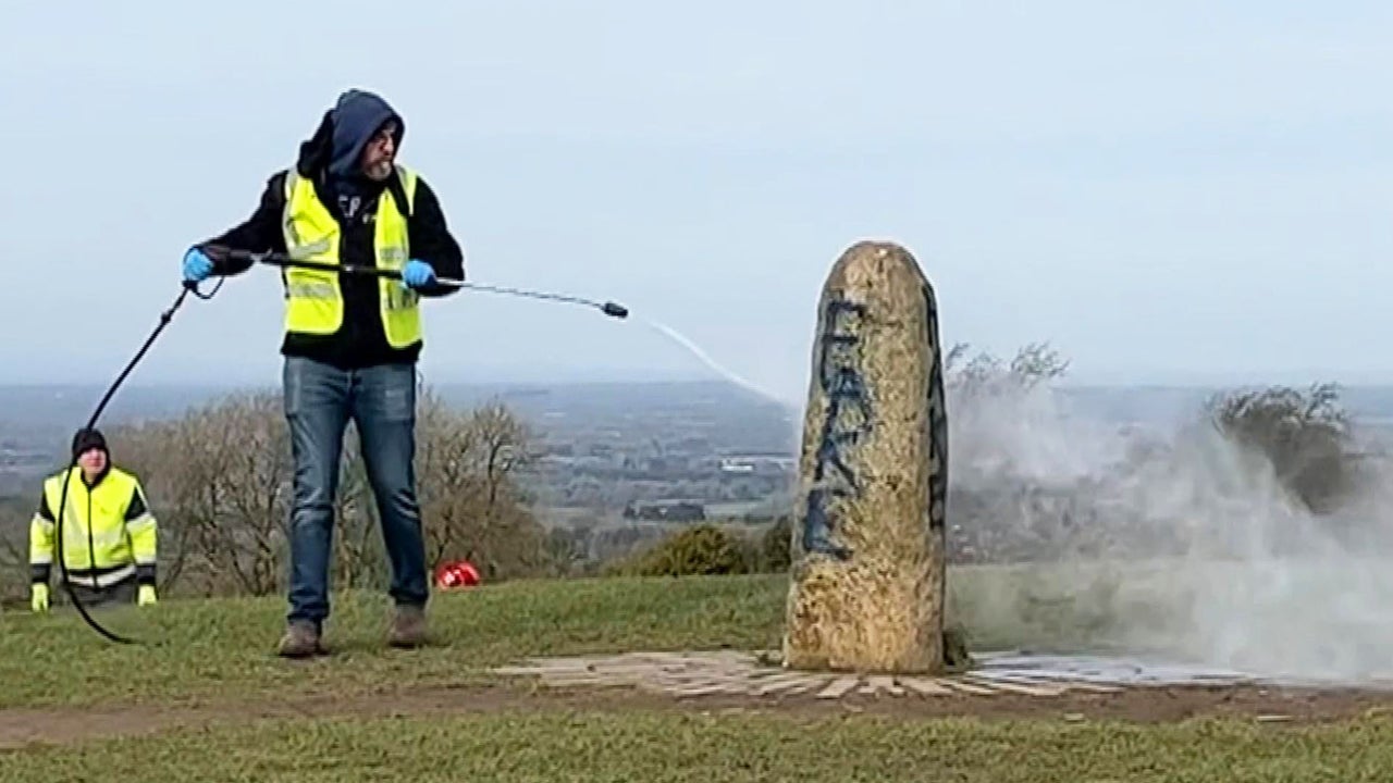 5000-Year-Old ‘Stone of Destiny’ Vandalized in Ireland | Inside Edition