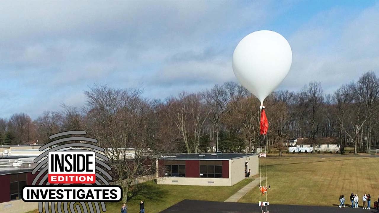 Where Will This High Altitude Balloon Land? | Inside Edition